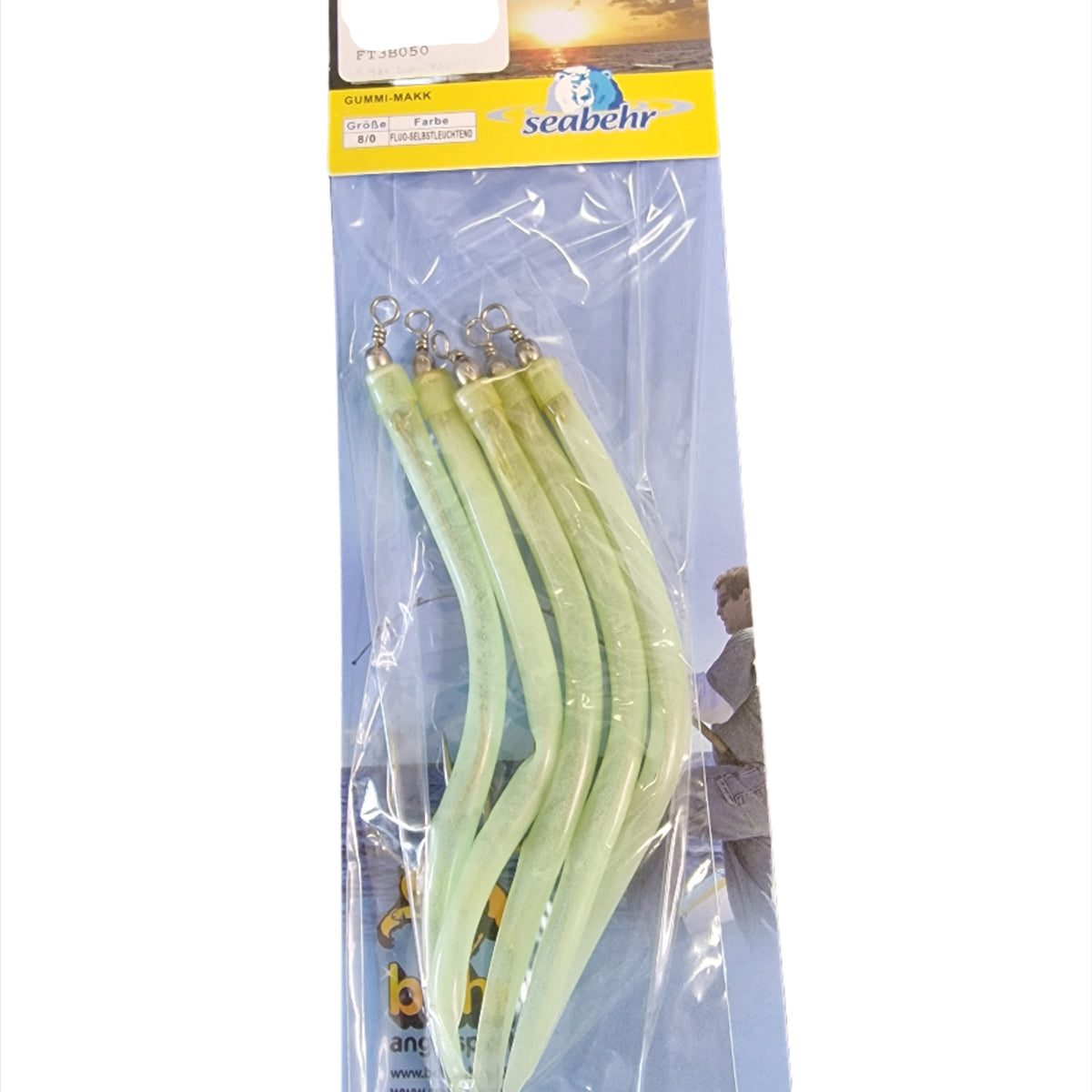 Gummi Makk Lure Luminous | Ocean Tackle Store | Shetland's Sea Fishing ...