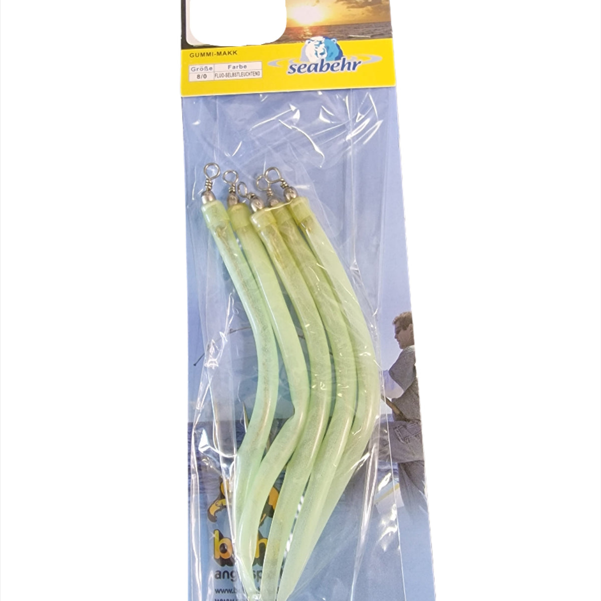 Gummi Makk Lure Red / Glitter | Ocean Tackle Store | Shetland's Sea ...