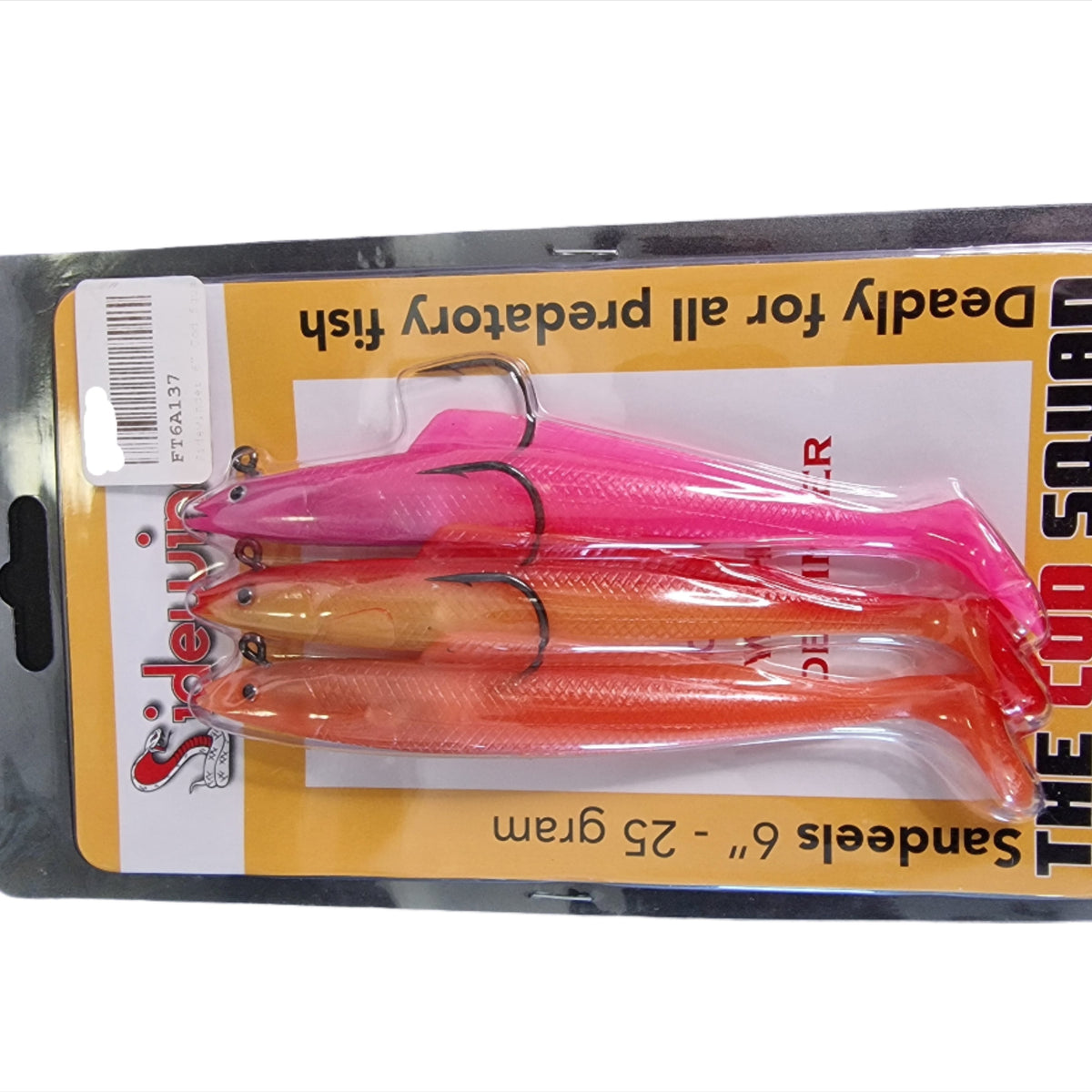 Sidewinder Cod Squad Sandeel | Ocean Tackle Store | Shetland's Sea ...