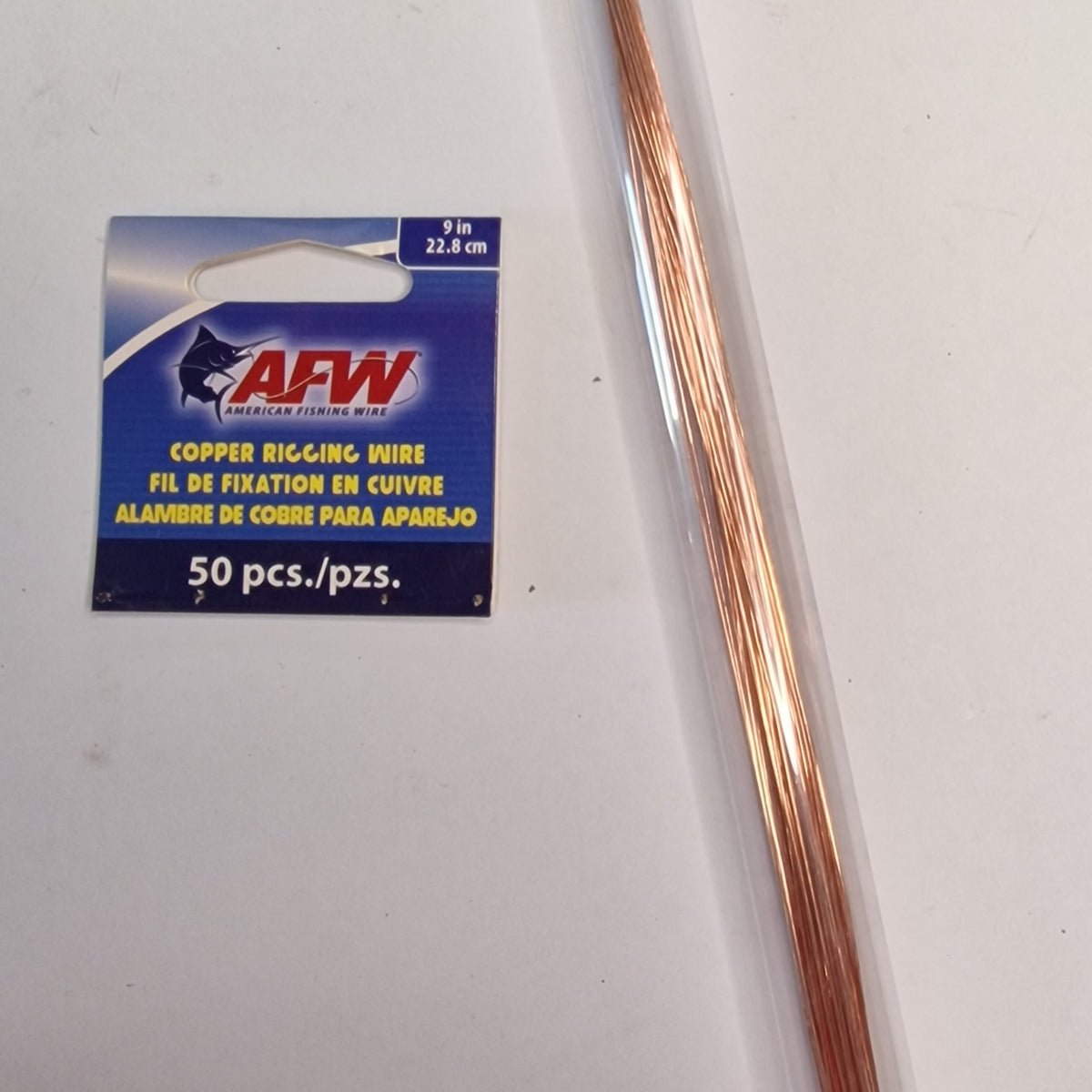 AFW Copper Rigging Wire | Ocean Tackle Store | Shetland's Sea Fishing ...